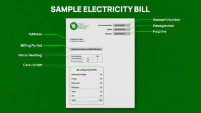 How to Read your Electricity Bill - Energy Efficiency